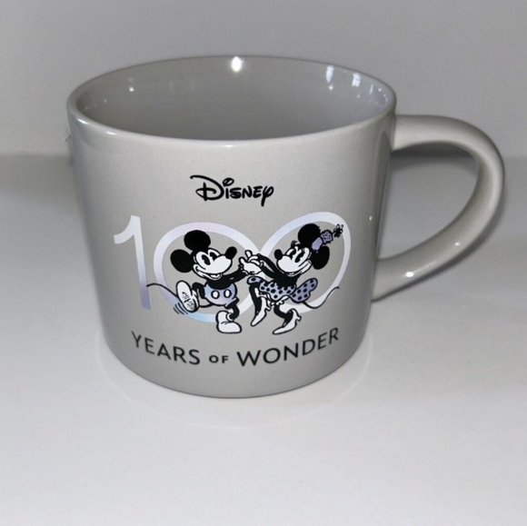 Disney | Dining | Disney 0 Years Of Wonder Zak 15 Oz Coffee Mug In Grey ...